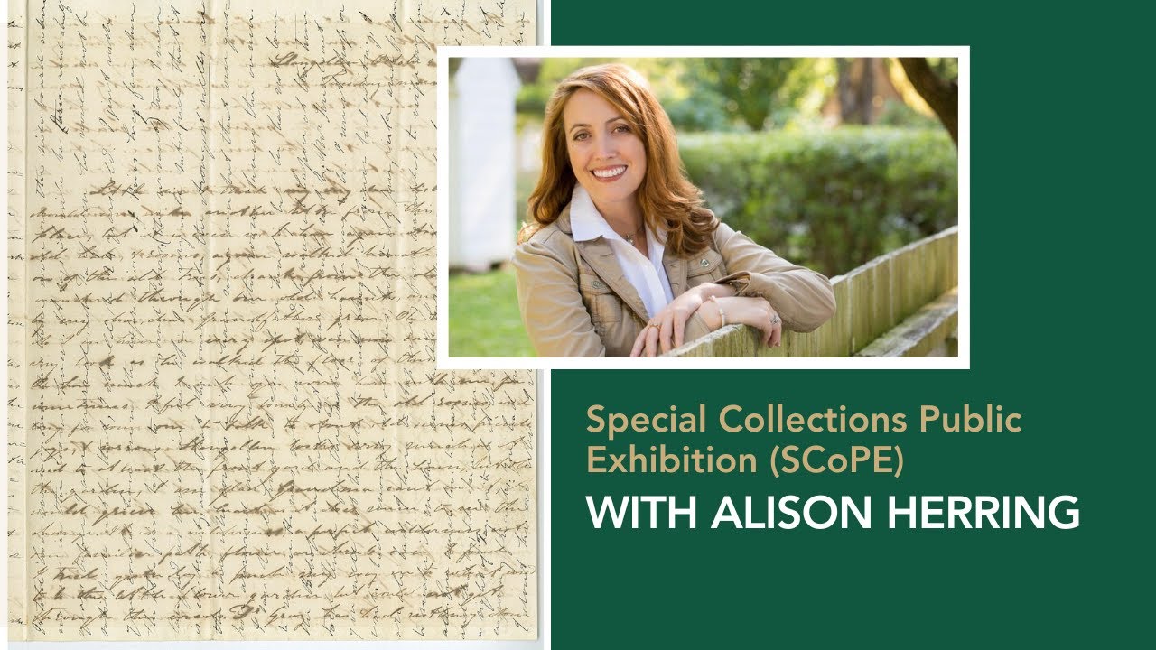 Women's Voices from the Past with Alison Herring M.Acc '00 - YouTube