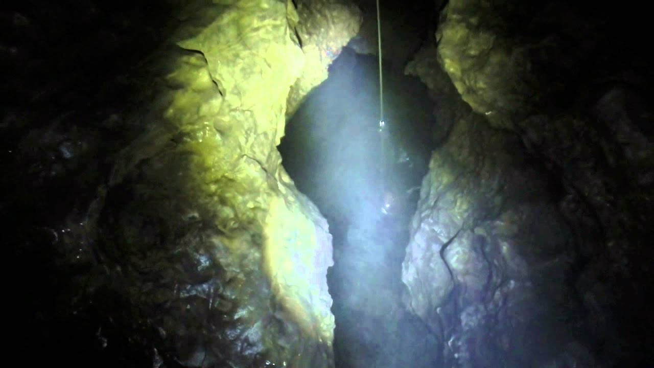Main Drain Cave Logan Canyon - YouTube