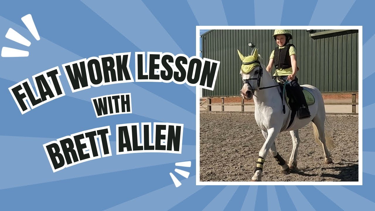 Flat work lesson with Brett Allen - YouTube