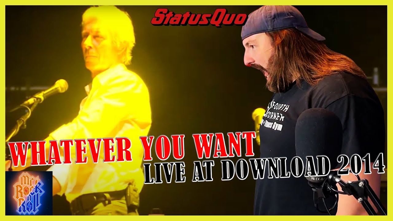 This Song Is A PROBLEM!! | Status Quo - Whatever You Want | Live at ...