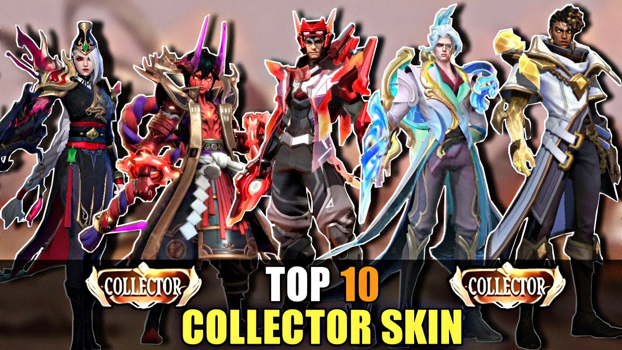 TOP 10 BEST COLLECTOR SKIN SHOP ANIMATION | MOBILE LEGENDS COLLECTOR ...