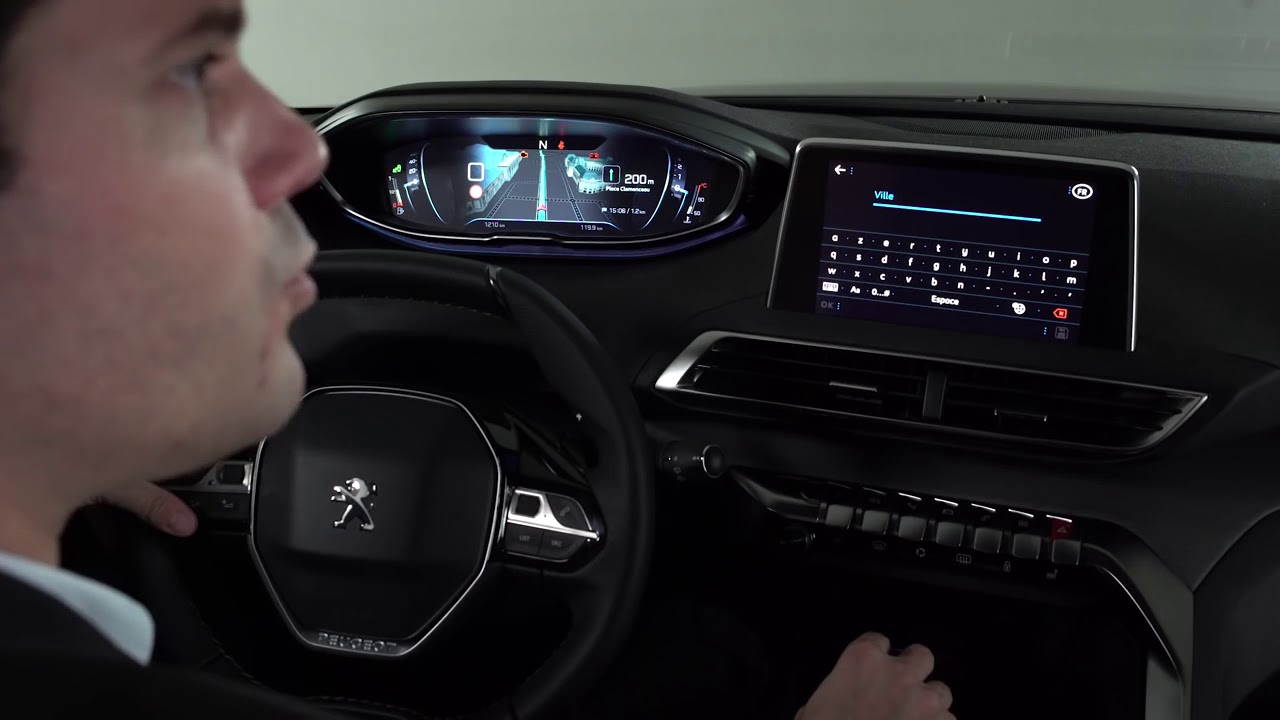 Navigation 3D SUV PEUGEOT 3008 - YouTube