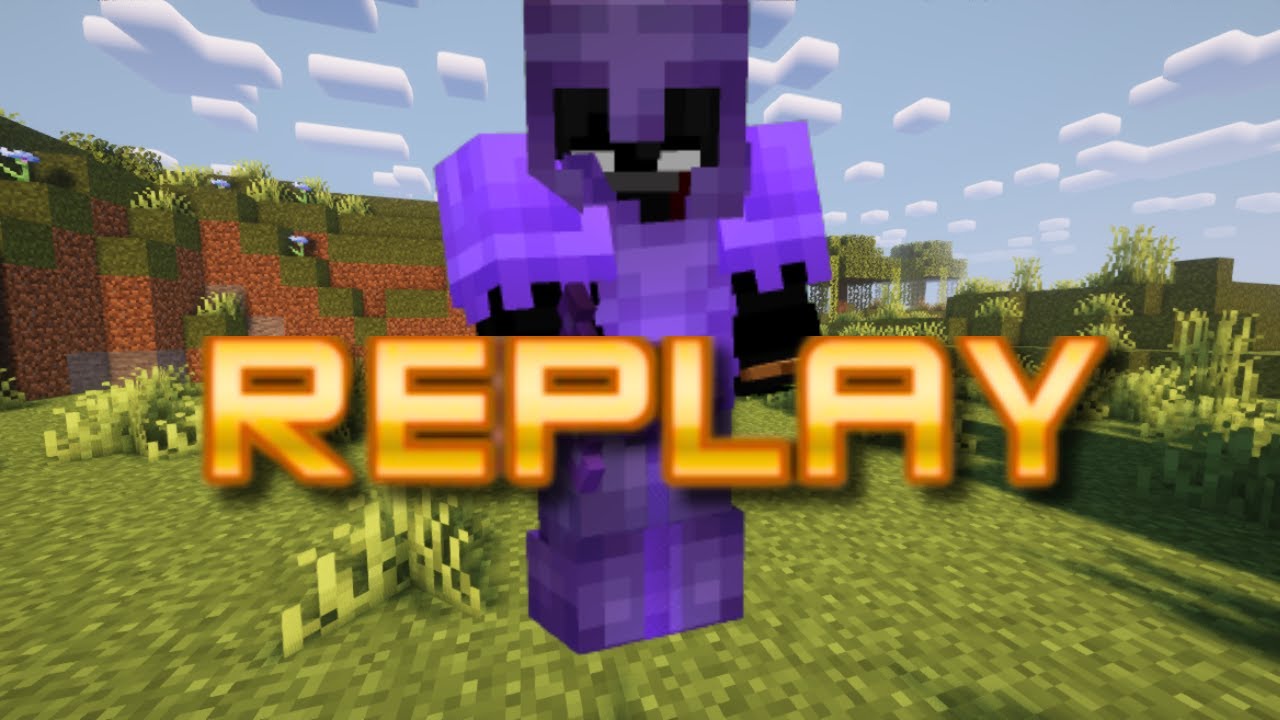My FIrst ( REPLAY VIDEO ) In Minecraft - YouTube
