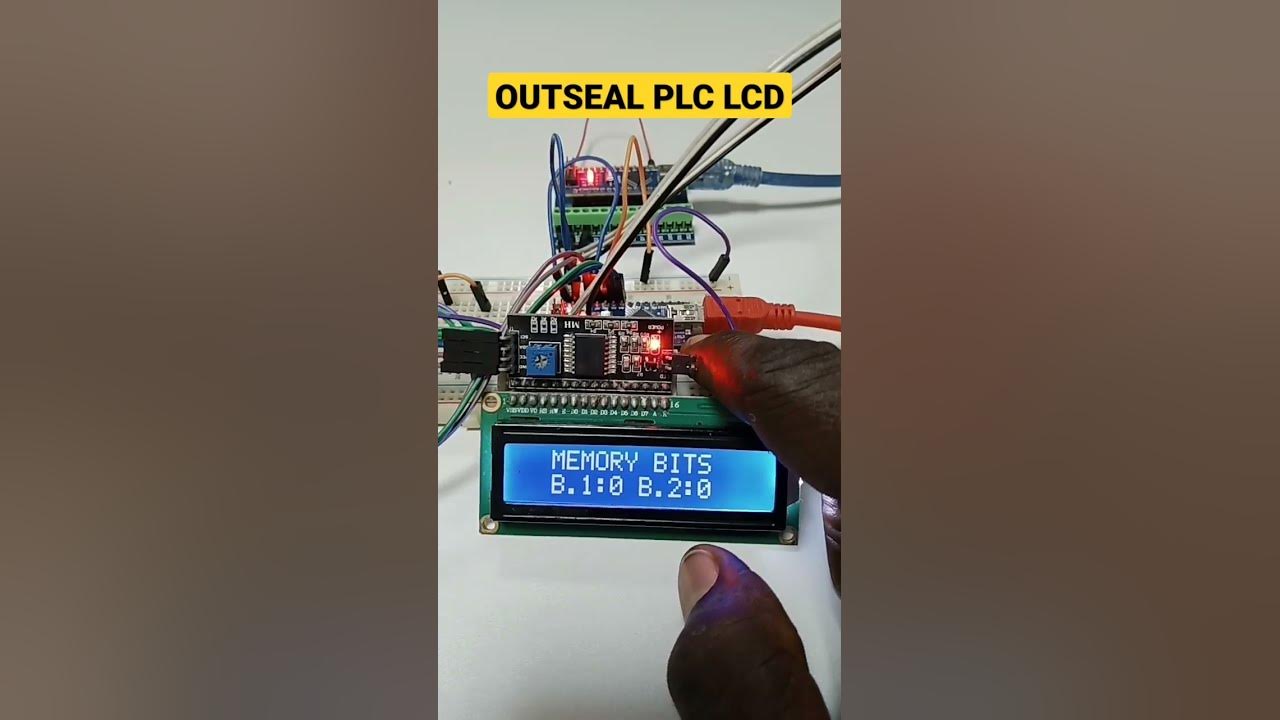 Outseal Plc Modbus Lcd Youtube