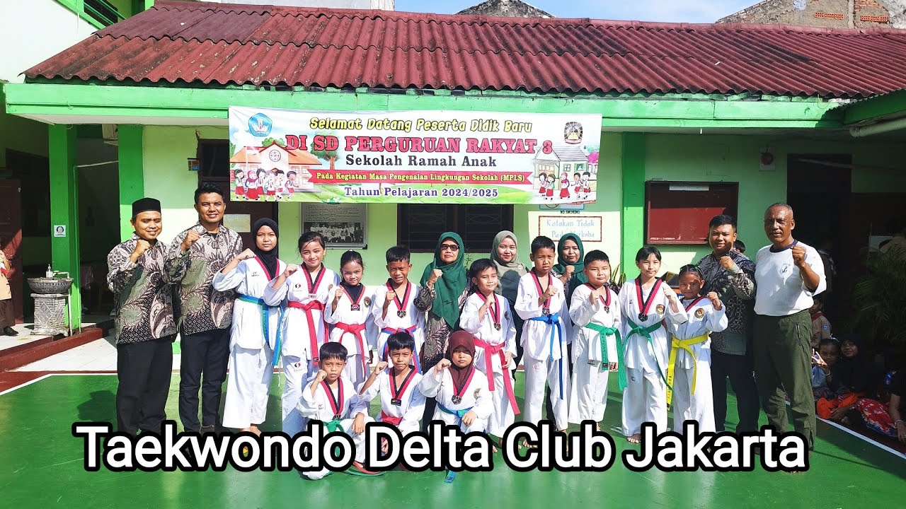 Gebyar Demo Ekskul Taekwondo SD Perguruan Rakyat 3 Jakarta 2024 - YouTube
