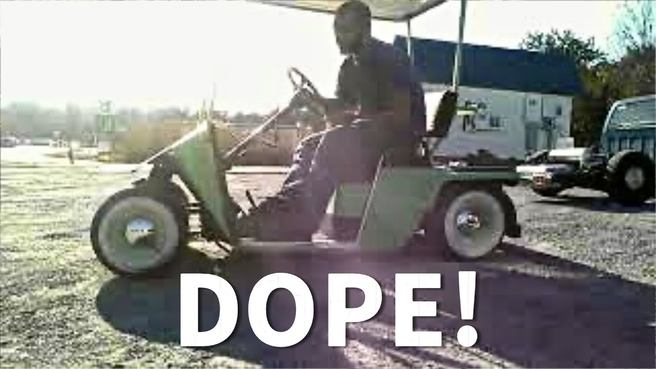 Mind-Blowing Rat Rod Golf Cart Transformation: Unbelievable Air Bag ...