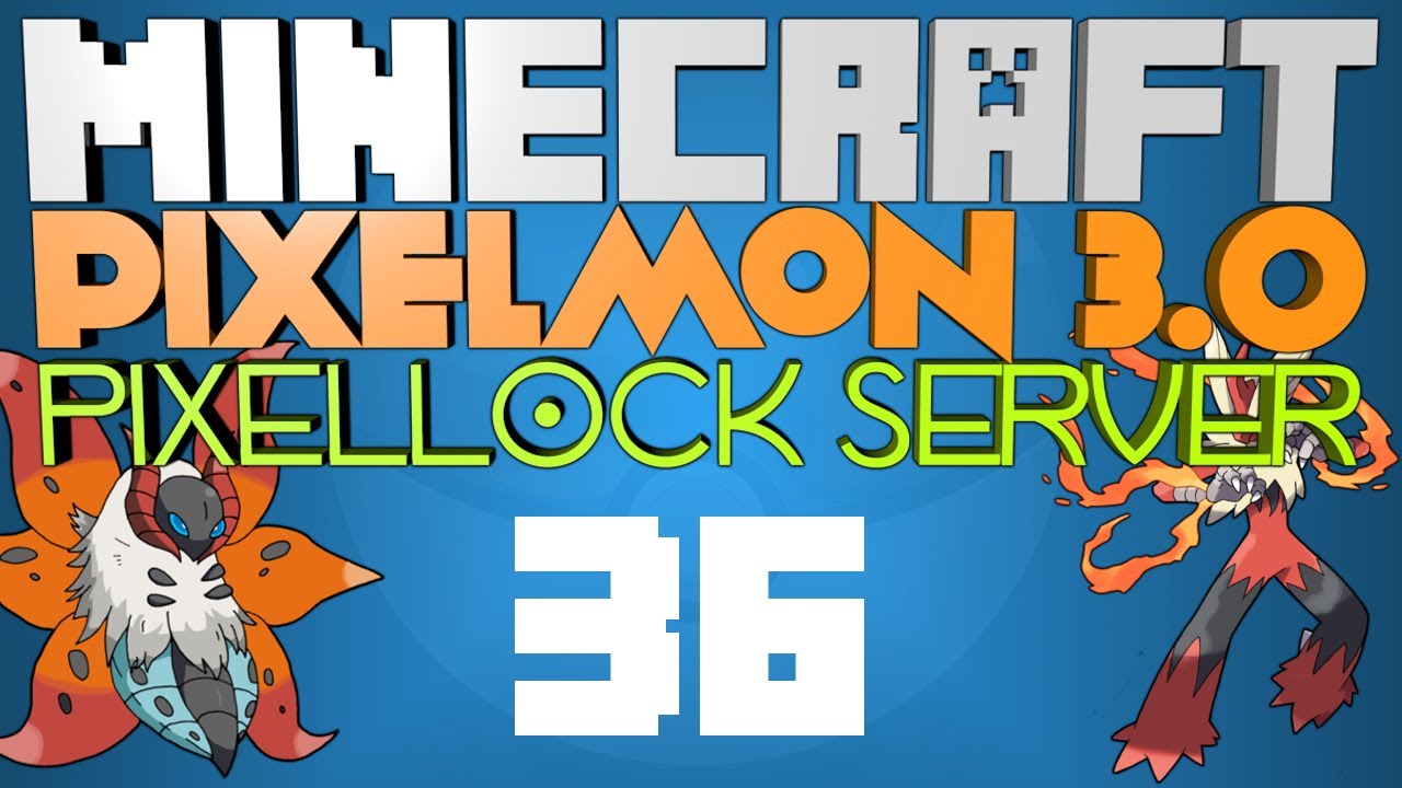 Minecraft Pixelmon 3.0 - PixelLock Server #36 New World Tour Part 1 ...