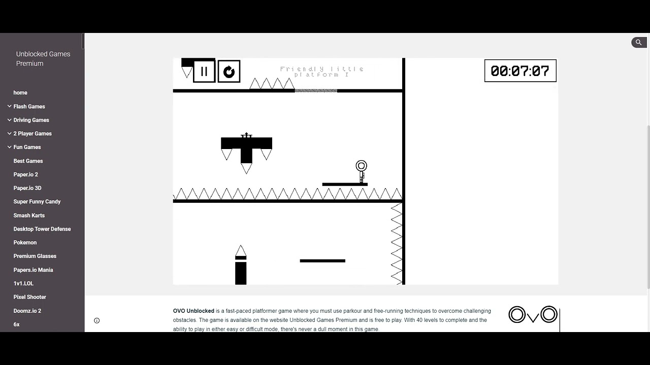 OVO game ( How to beat level 30 ) - YouTube