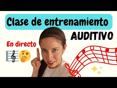 Clase de entrenamiento auditivo 🎼🤔 Ejercicios para el oído musical # ...