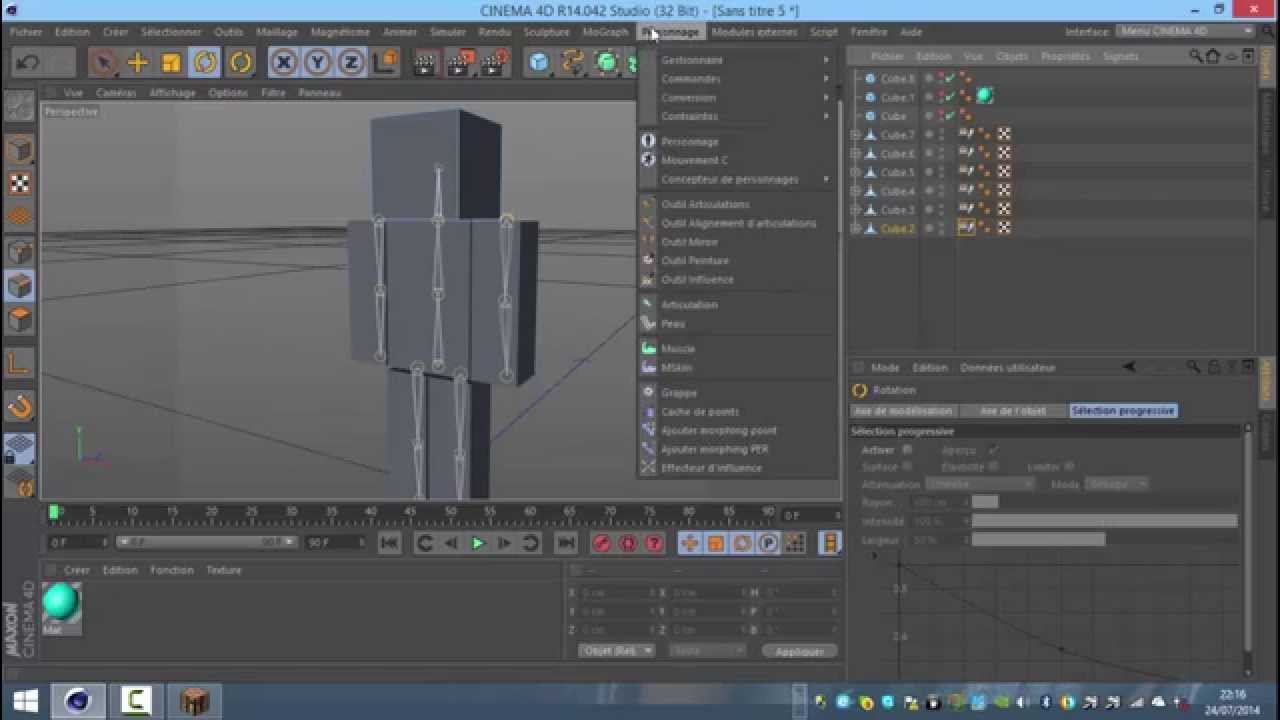 c4D skin minecraft ep 1 - YouTube