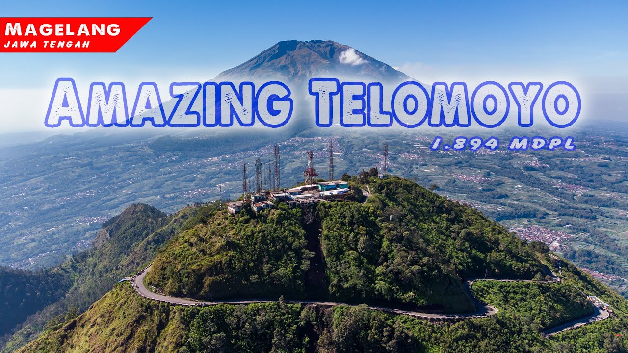 INDAH SEKALI..!!! Gunung Telomoyo Plus Drone View Tahun 2021 - YouTube