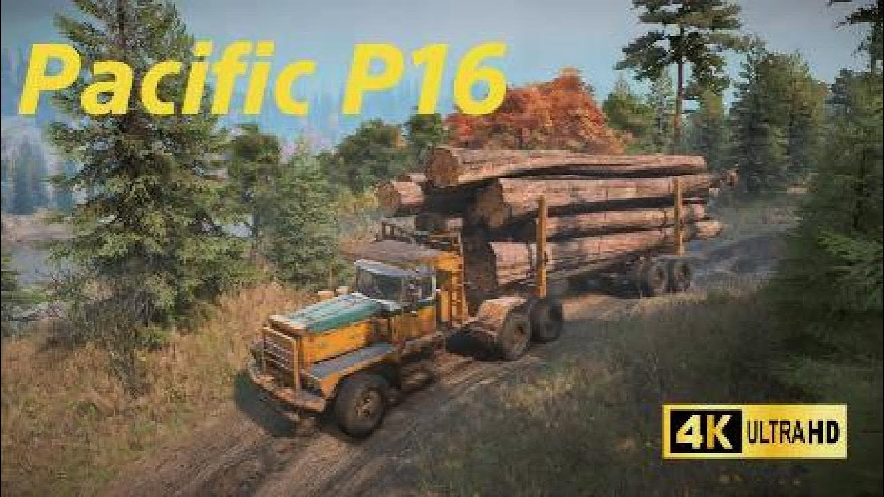 Pacific P16 | SnowRunner(Mods):Ontalio(オンタリオ) | 契約 | 地元住民の木材1 | ※浪漫の塊 ...