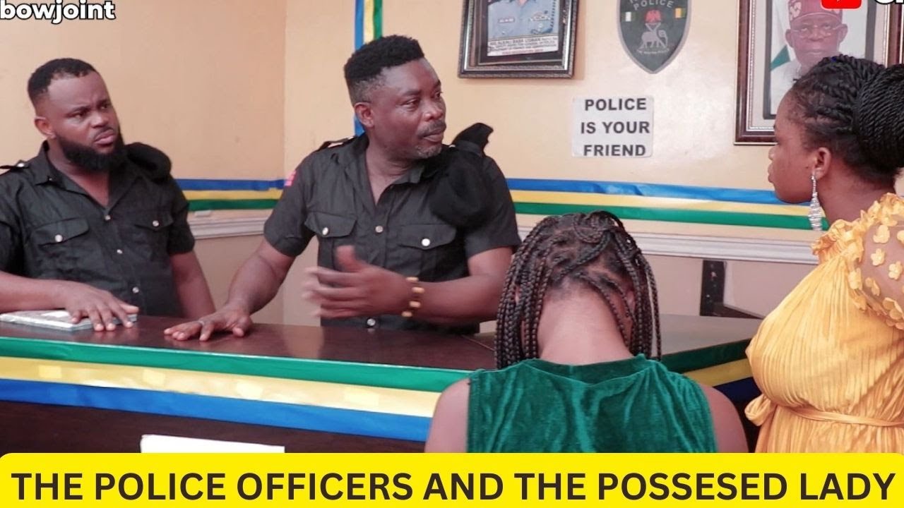the police officers and the possessed lady | OFFICER MANGO EPISODE 8 # ...