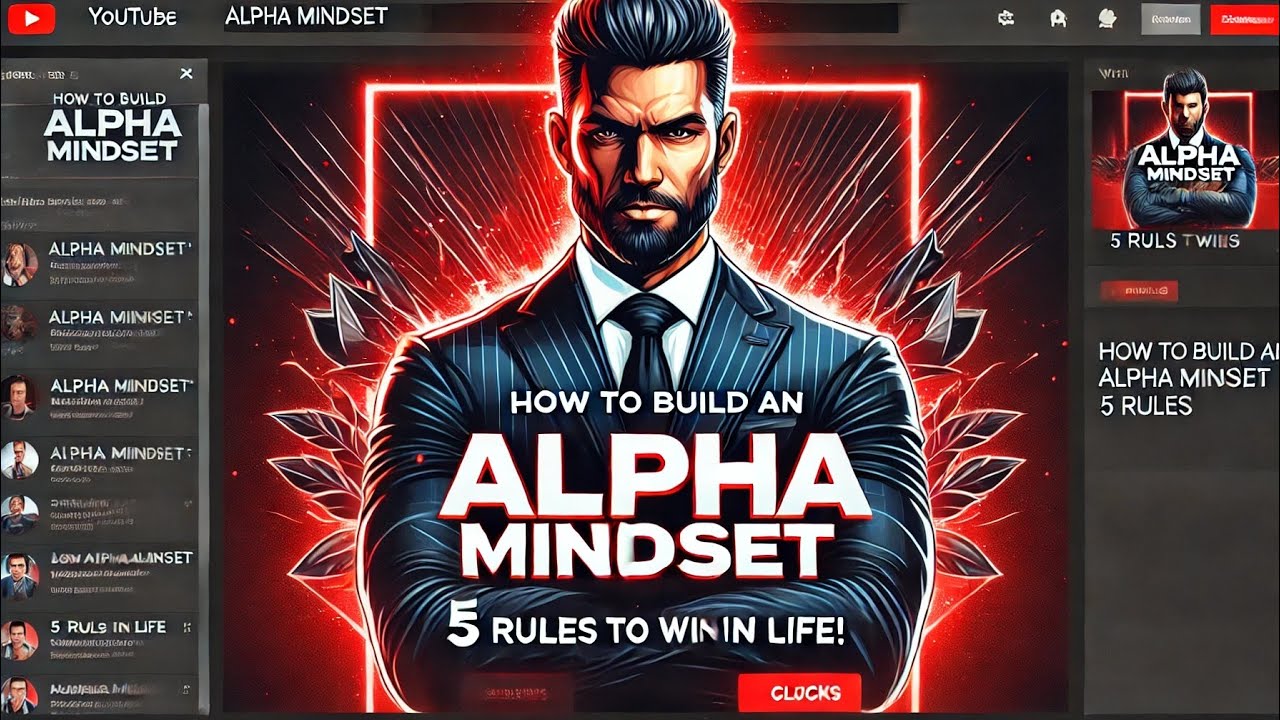 Change your Mindset before it destroys you! 5 Alpha Male Mindset rules ...