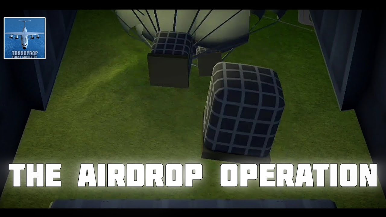 Short film: The Airdrop Operation || Turboprop Flight Simulator - YouTube