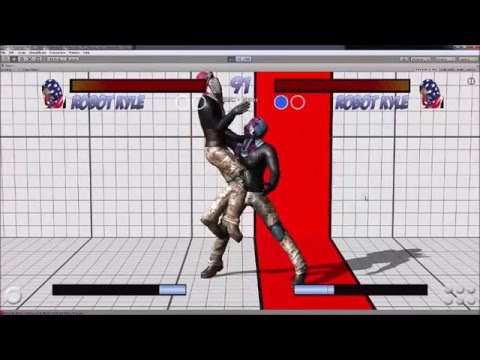 Versus making 3d animated moves for a fighting game. - YouTube