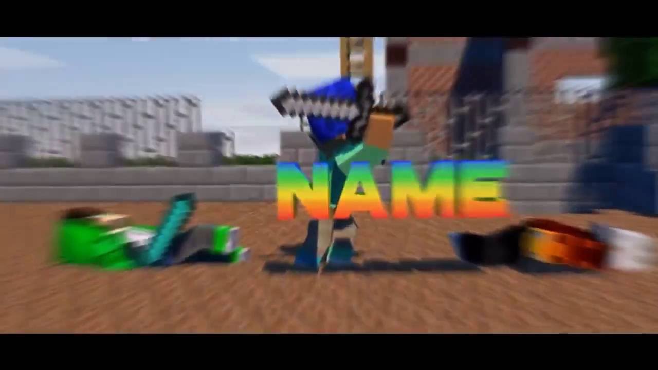 New FREE Epic Minecraft Animation Intro Template [C4D-AE] #37 - YouTube
