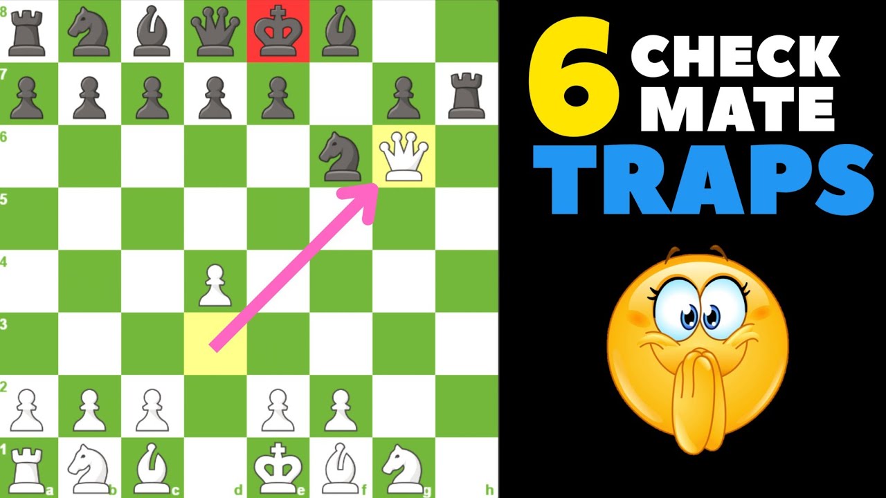 Top 6 Checkmate Traps Every Chess Player Must Know to Win Fast - YouTube