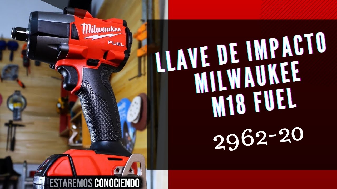 RESEÑA: LLAVE DE IMPACTO MILWAUKEE MODELO: 2962-20 - YouTube