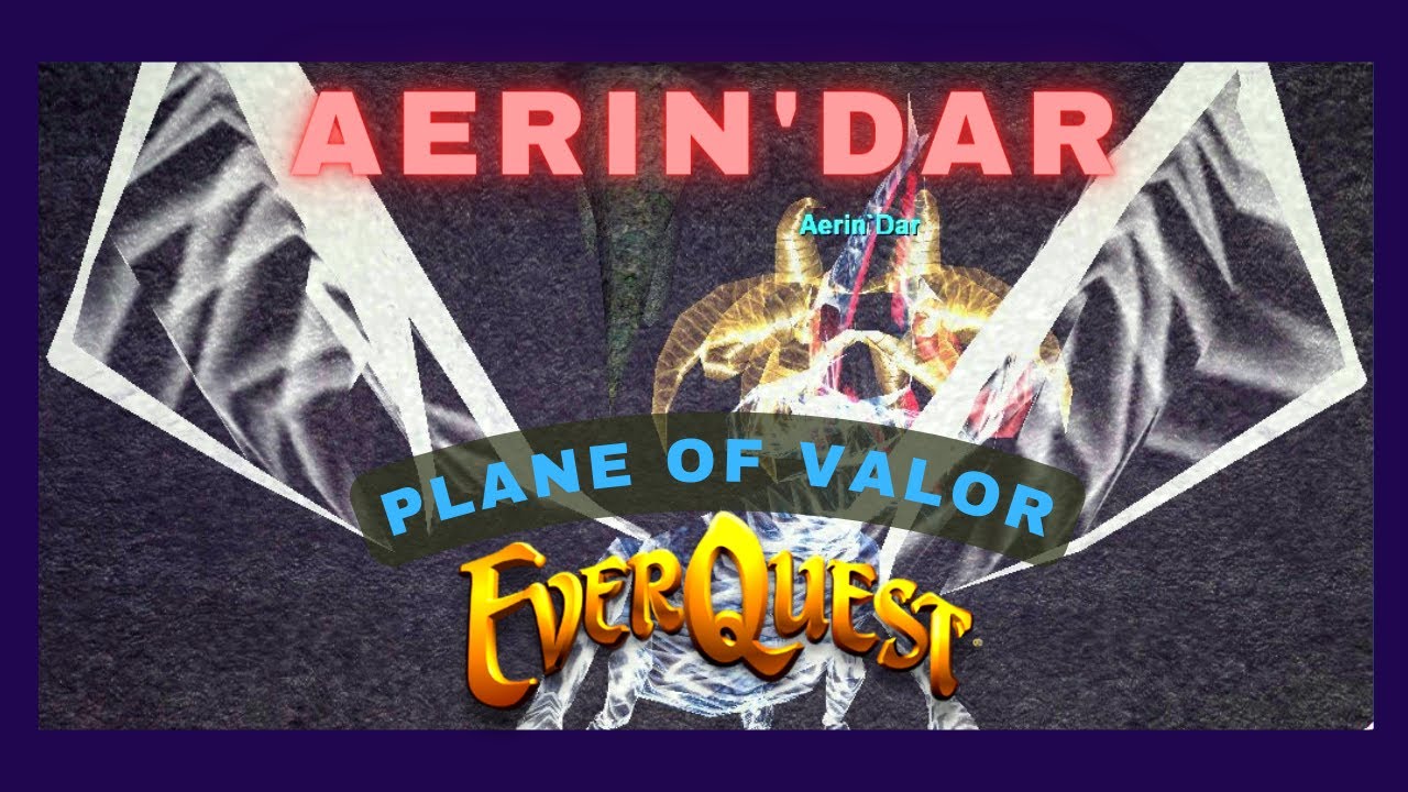 Everquest Gameplay TAKP - Plane Of Valor - Aerin'Dar Raid - YouTube
