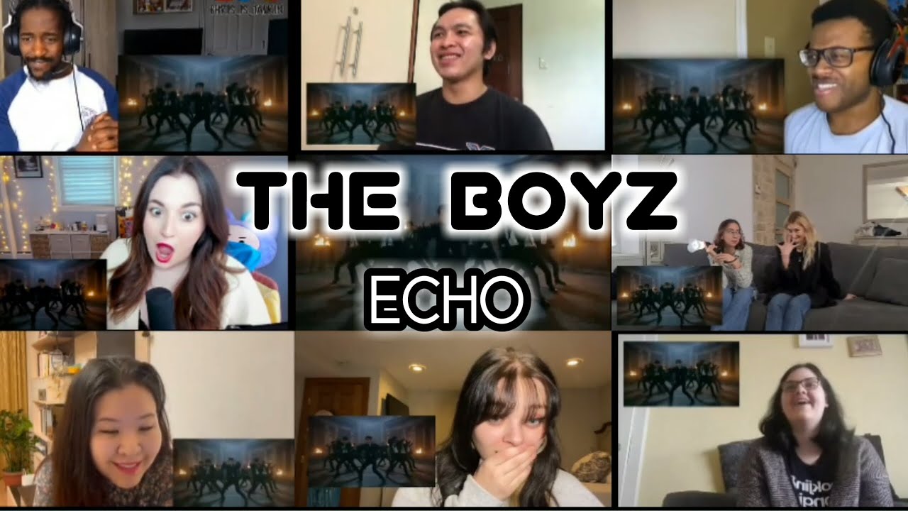 THE BOYZ (더보이즈) "Echo" MV || Reaction Mashup - YouTube