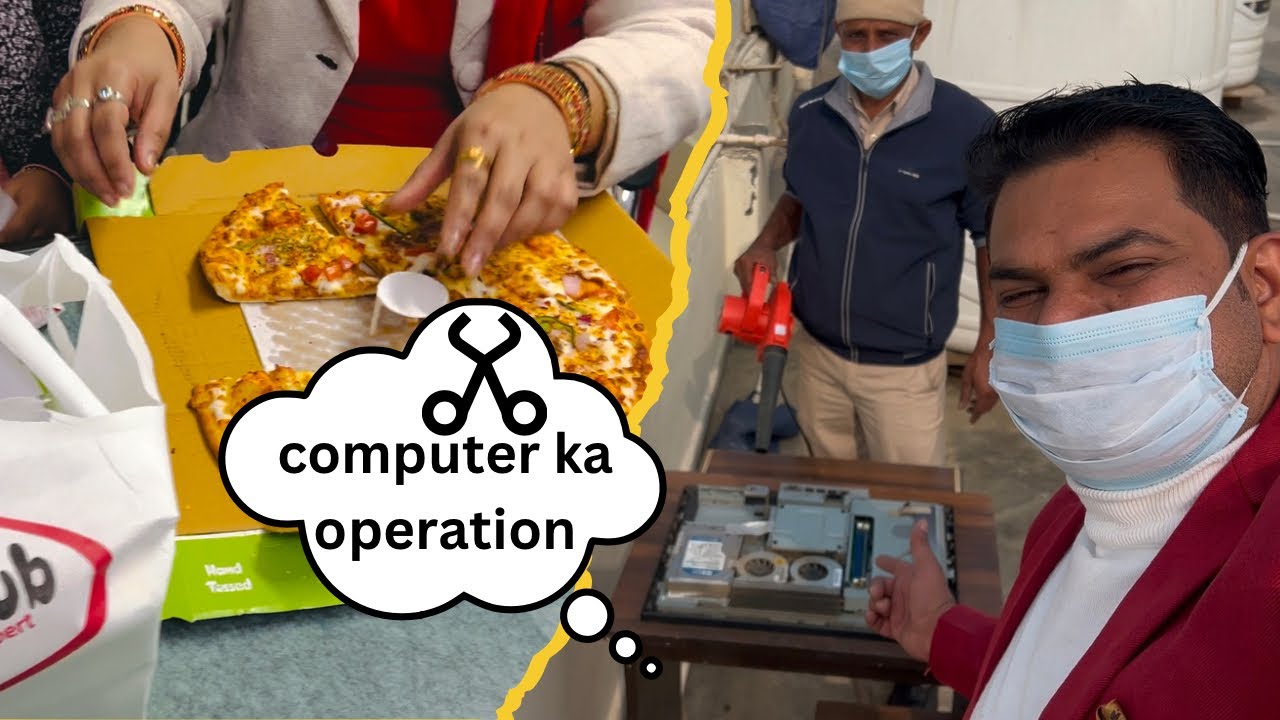 Computer ke operation ke bad ki Christmas 🤶 party 🥳 🎉 @office # ...