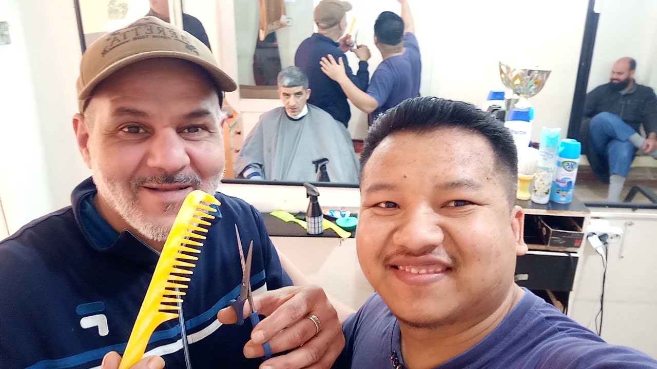 Algeria cutting my hair🇩🇿 Algerian Barber. - YouTube