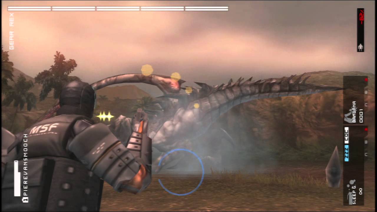 METAL GEAR SOLID PEACE WALKER EXTRA OPS 126 S RANK - HUNTING QUEST GEAR ...