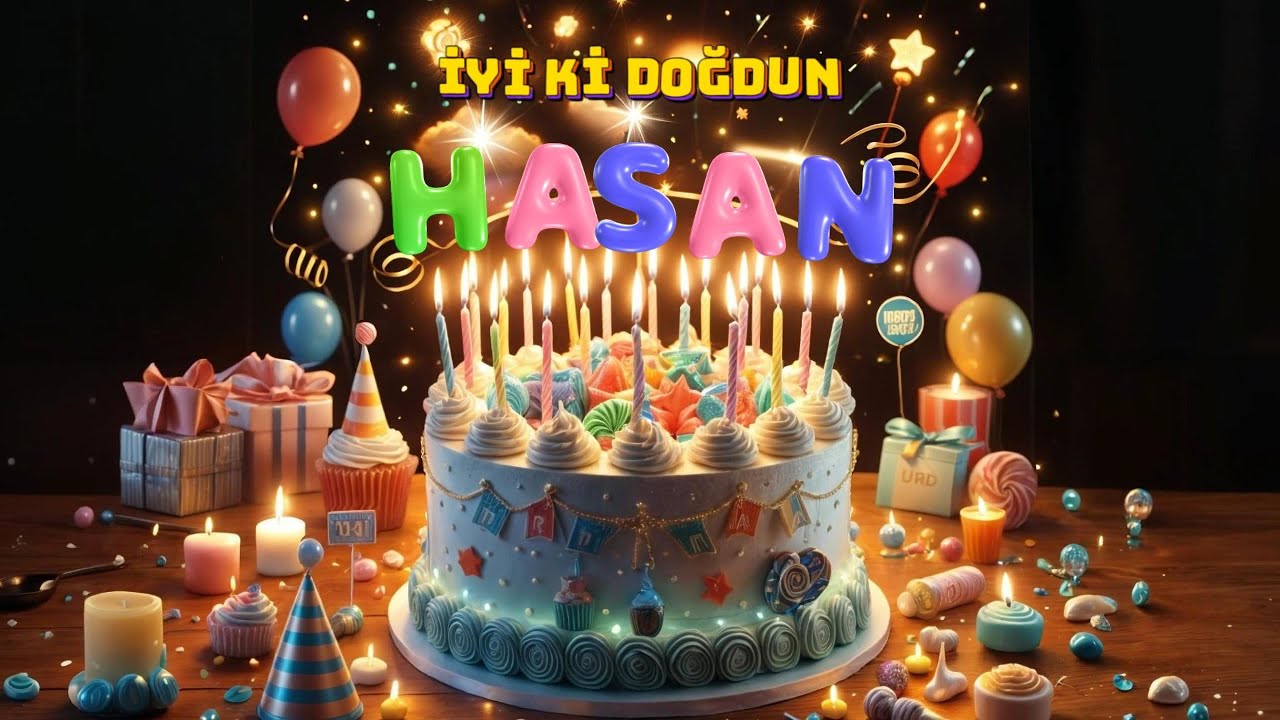 İyi Ki Doğdun HASAN🌟 Mutlu Yıllar Doğum Günün Kutlu Olsun - YouTube