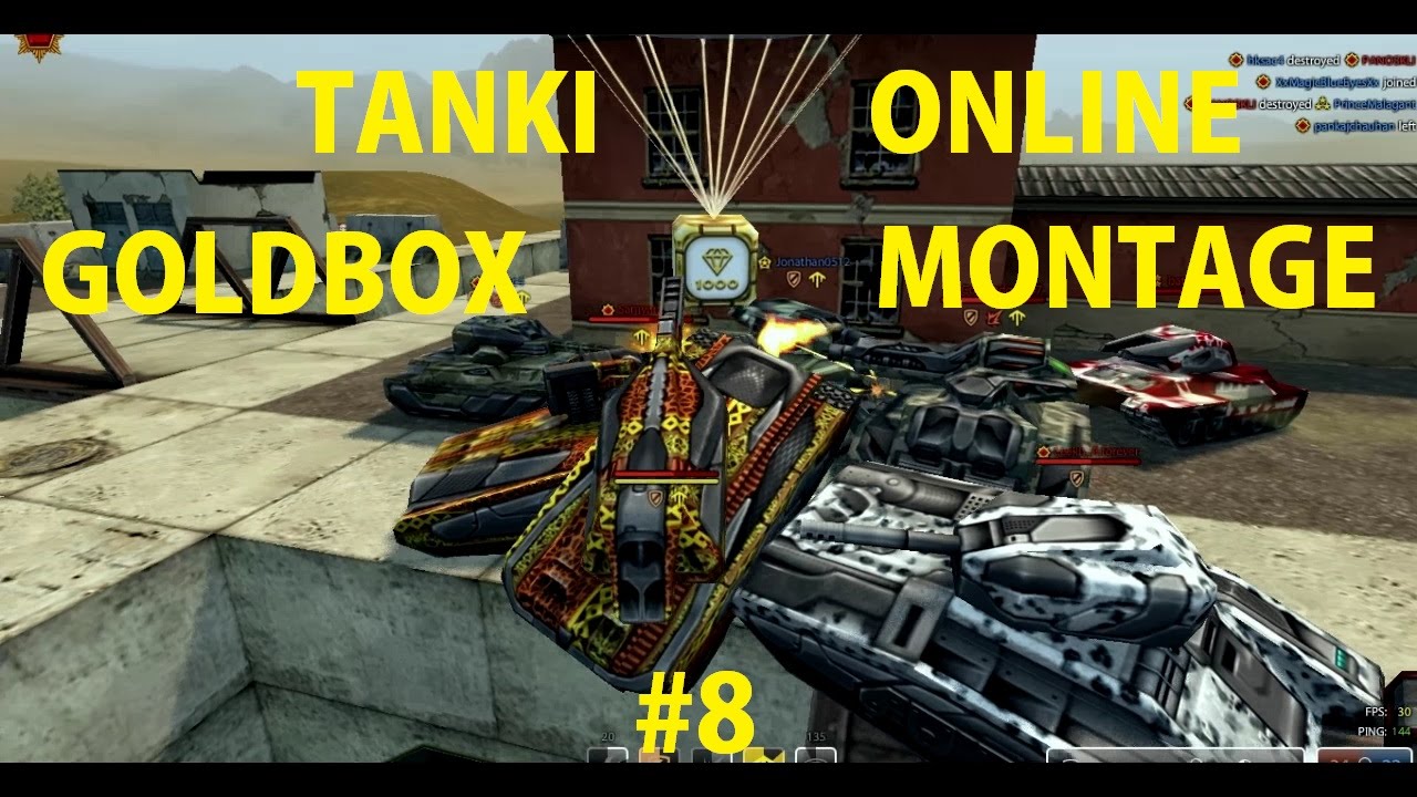 Tanki Online Gold Box Montage #8 - YouTube