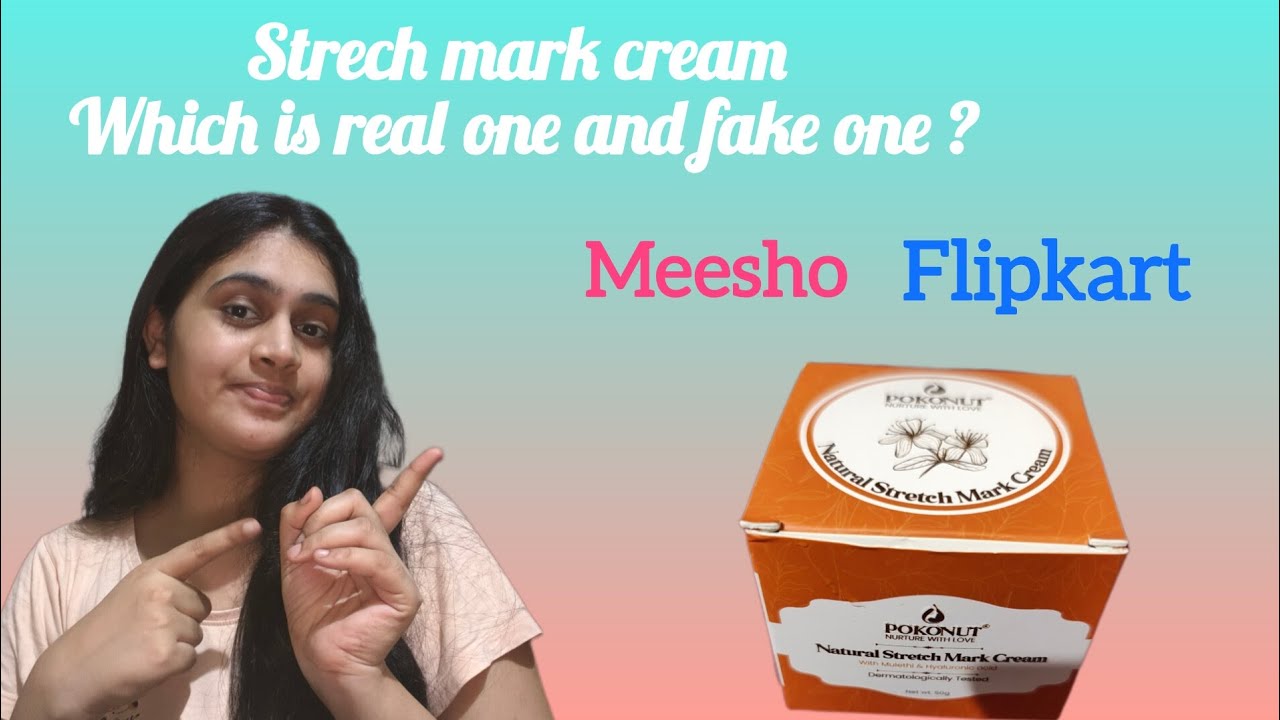 Pokonut Stretch mark cream Review | Real or Fake cream | Stretch mark ...