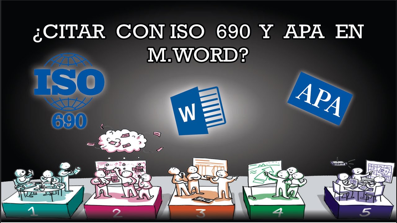 📗¿COMO CITAR ISO 690 "numérico" Y APA EN WORD?👨🎓👩🎓 - YouTube