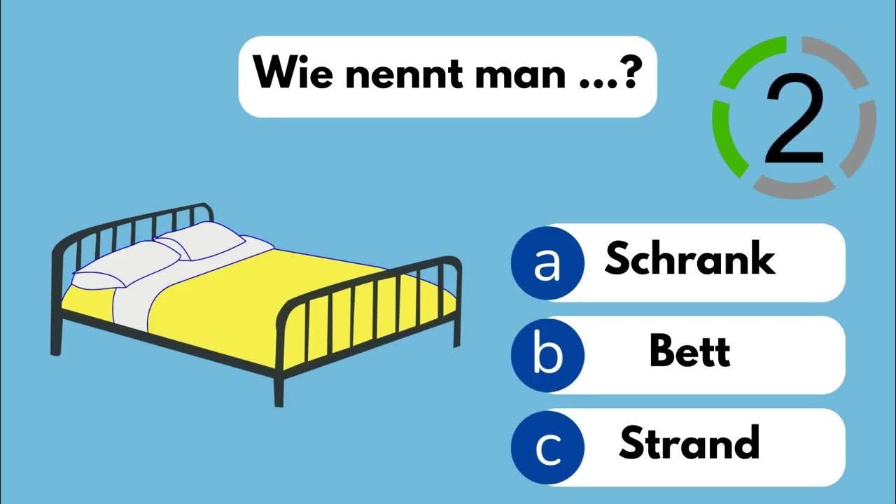 German Vocabulary Quiz | Test your German skills | Can You score 10/10 ...