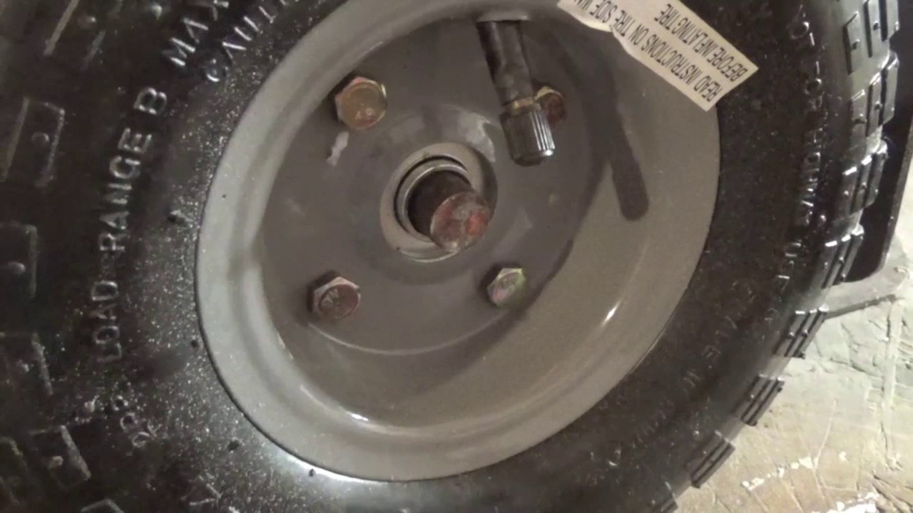 Replace Wheel on Hand Truck / Dolly / Two-Wheeler - YouTube