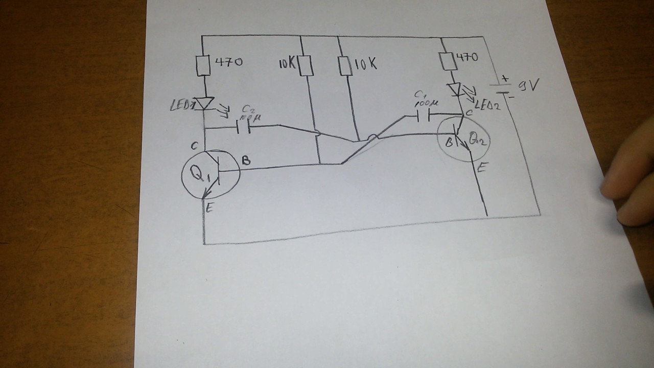 Bistabil de tip flip-flop - YouTube