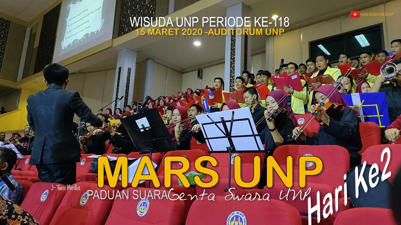 Mars UNP || Wisuda UNP Hari ke-2 - Periode 118 - YouTube
