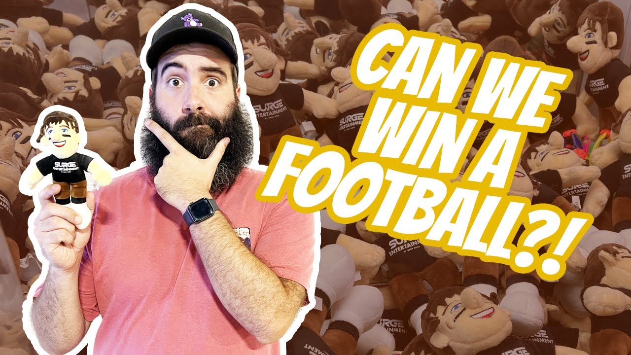 Can We Win Enough Tickets for a Football at Drew Brees' Arcade? - YouTube