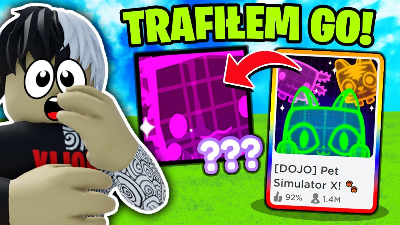 TRAFIŁEM NOWEGO HUGE HOLOGRAM AXOLOTL w PET SIMULATOR X - YouTube