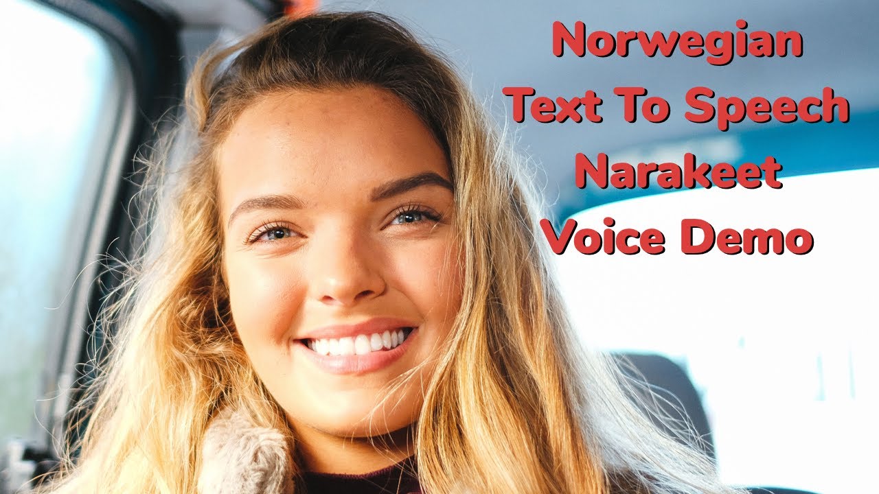 Norwegian text to speech - make videos and audio files in Norwegian ...