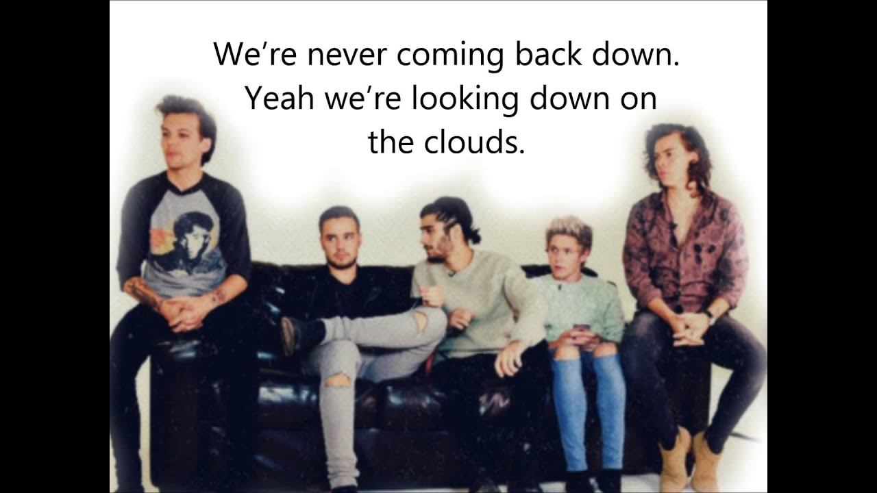 One direction Clouds Lyrics - YouTube