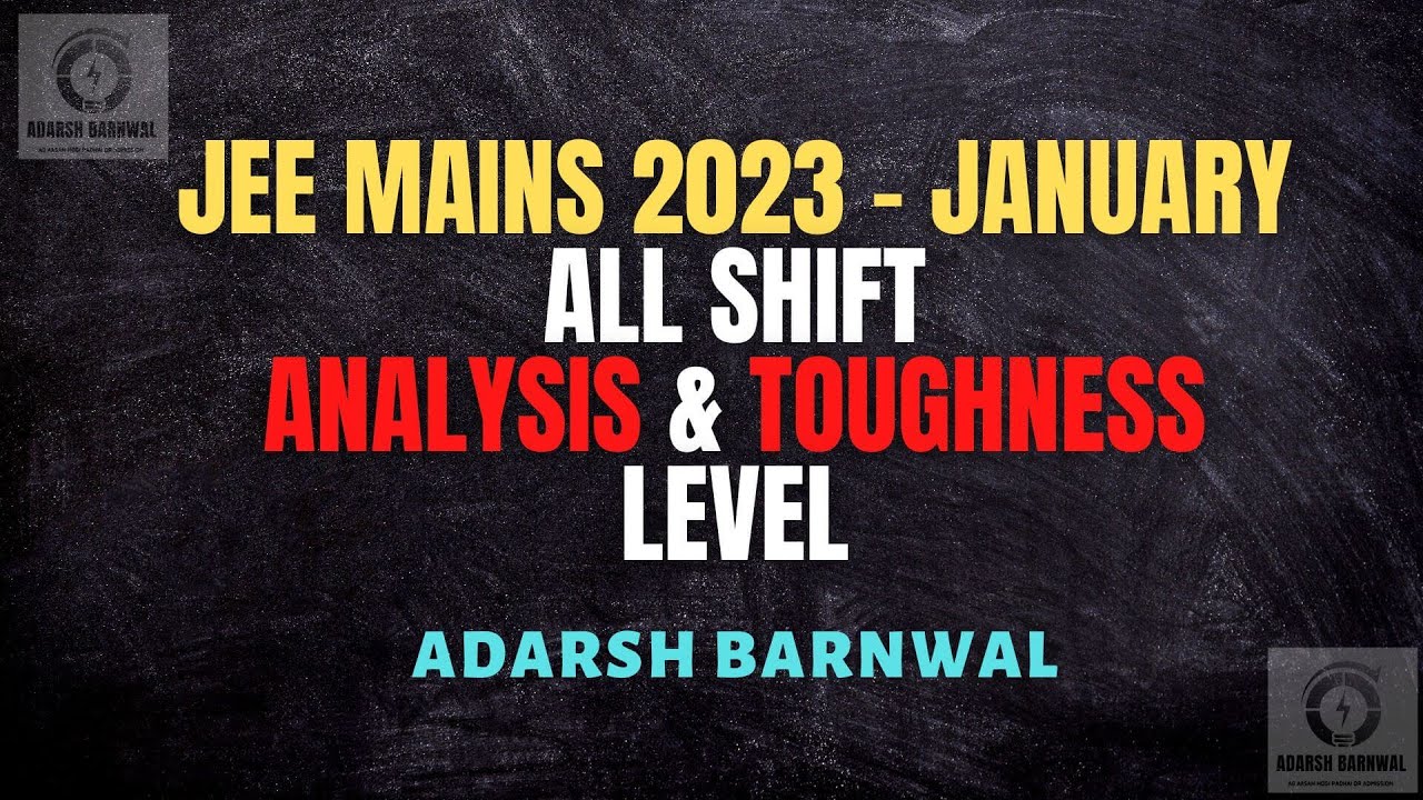 JEE Advanced 2023 Paper 1 Analysis: Section-wise exam analysis here ...