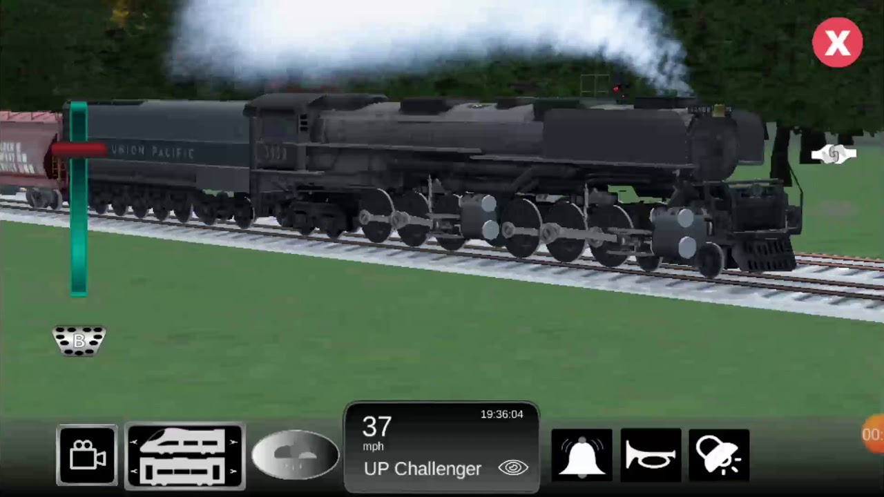 KLASIK Kereta api union pacific - Train simulator - YouTube