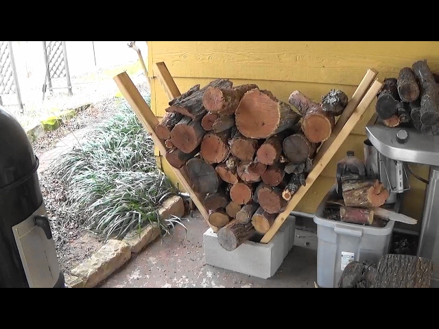 Small Cinder Block Firewood Rack 20 Super Easy DIY Firewood Racks