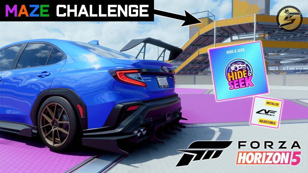 Stadium MAZE CHALLENGE Forza Horizon 5 Autumn Festival Playlist + Hide ...