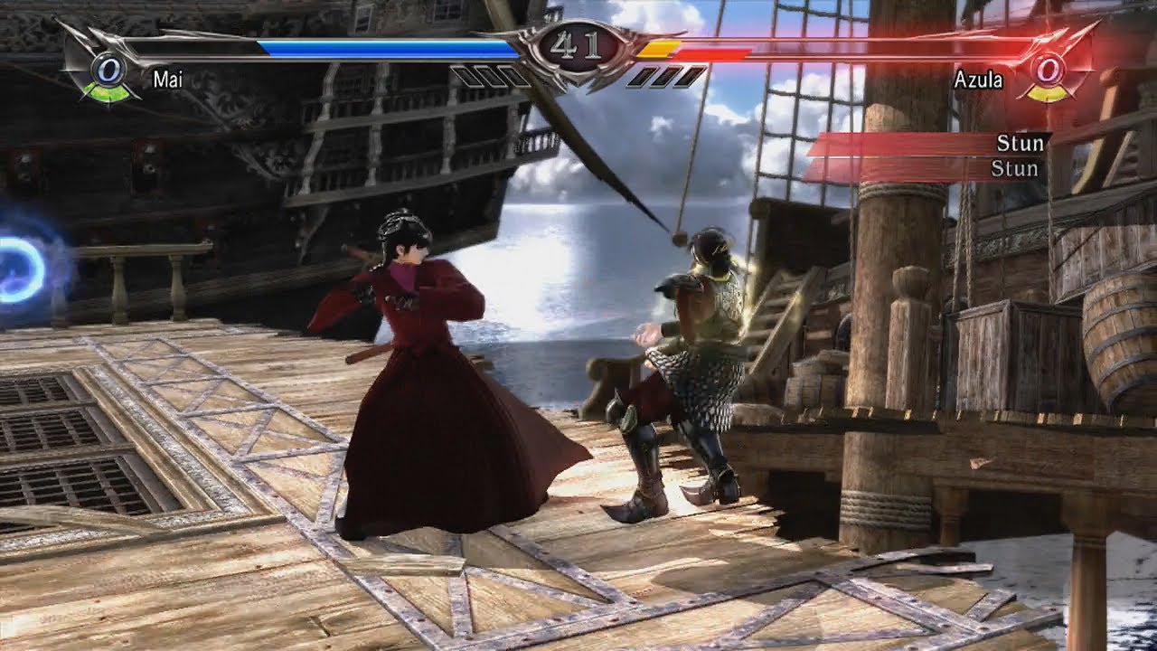 Soulcalibur V: Mai fights Azula - YouTube