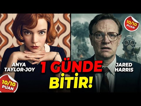 Tek Oturuşta Biten EN İYİ 15 Mini Dizi 😱 Başladıysanız Bırakamayacaksınız!