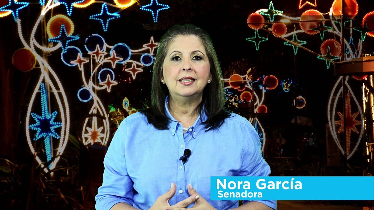 Saludo de Navidad, Senadora Nora Garcia - YouTube
