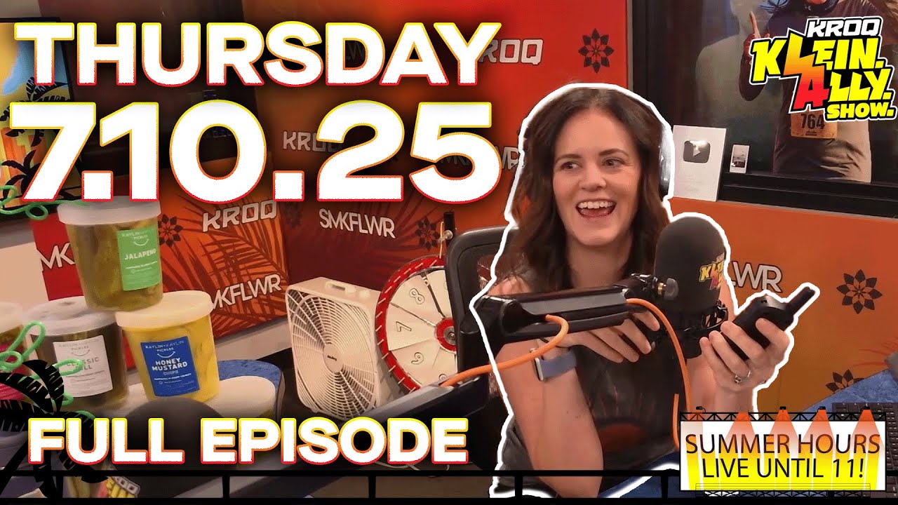 Klein. Ally. Show. on KROQ | Wednesday, July 9, 2025 - YouTube