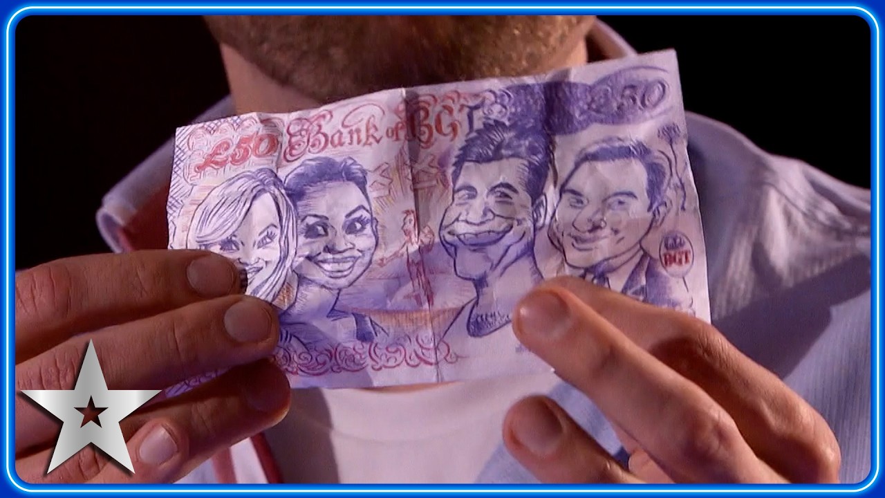 Magician JAMIE RAVEN visits BANK of BGT | Unforgettable Audition ...