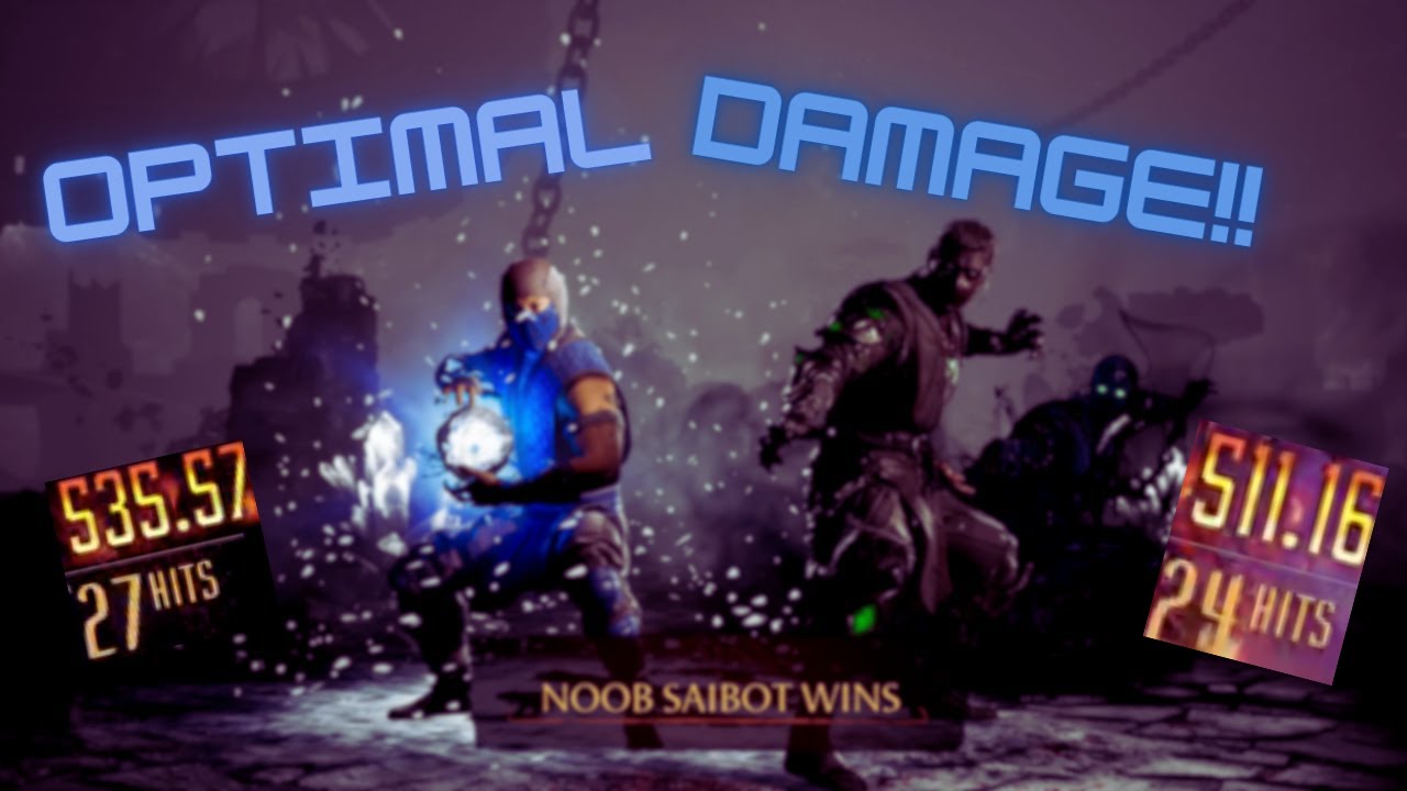 Hitting OPTIMAL Damage Noob/Sub Zero Combos Online| Mortal Kombat 1 ...
